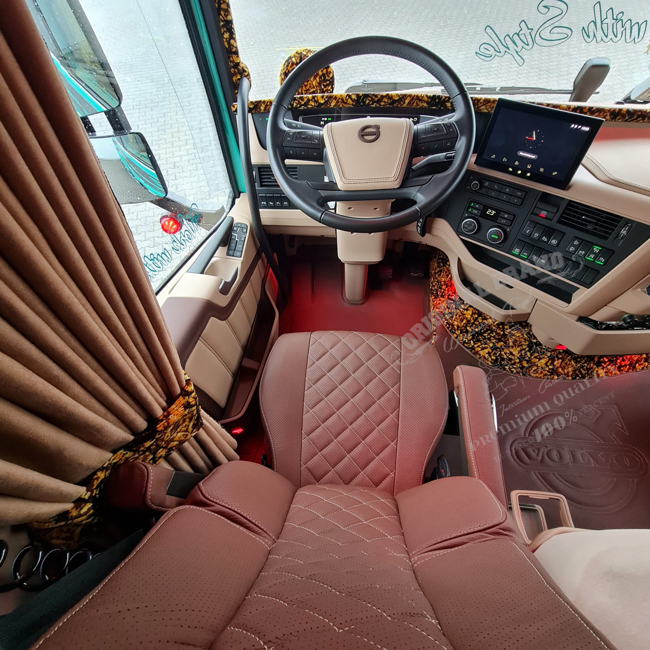 Interieur Springmann Volvo FH “ Work with Style“ – Westwood Truck Customs